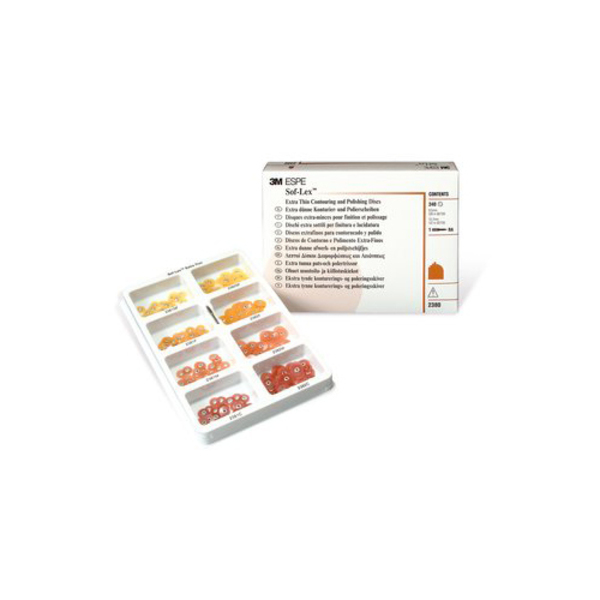 Acabado y Pulido 3M Materiales Dentales Discos Soflex Pop On Kit 240 ...